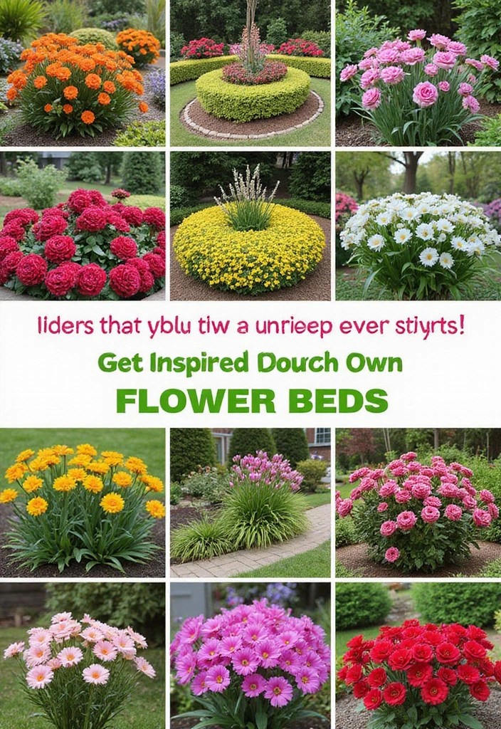 22 Unique DIY Flower Beds That Will Make Your Front Yard Stand Out! – x